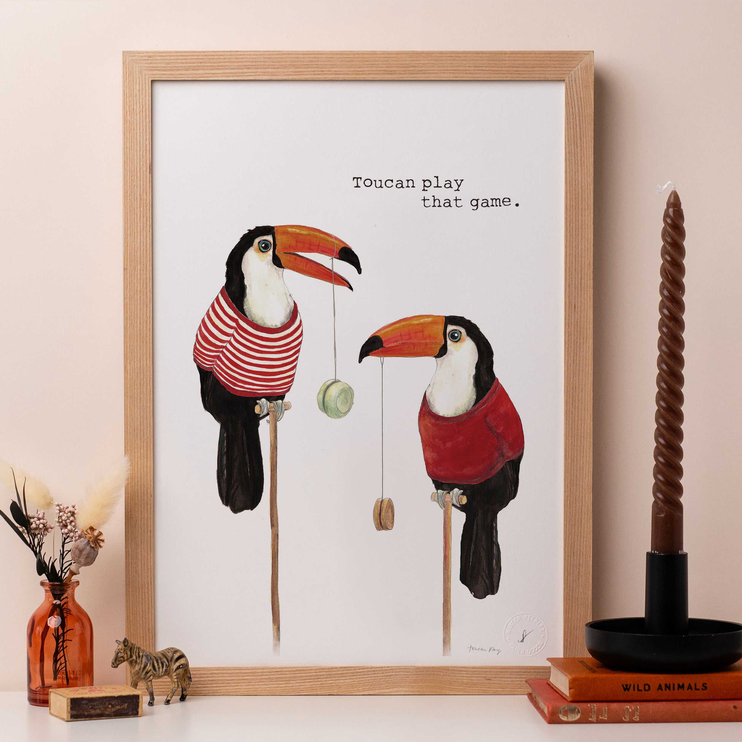 Toucan Play That Game Print – Mister Peebles