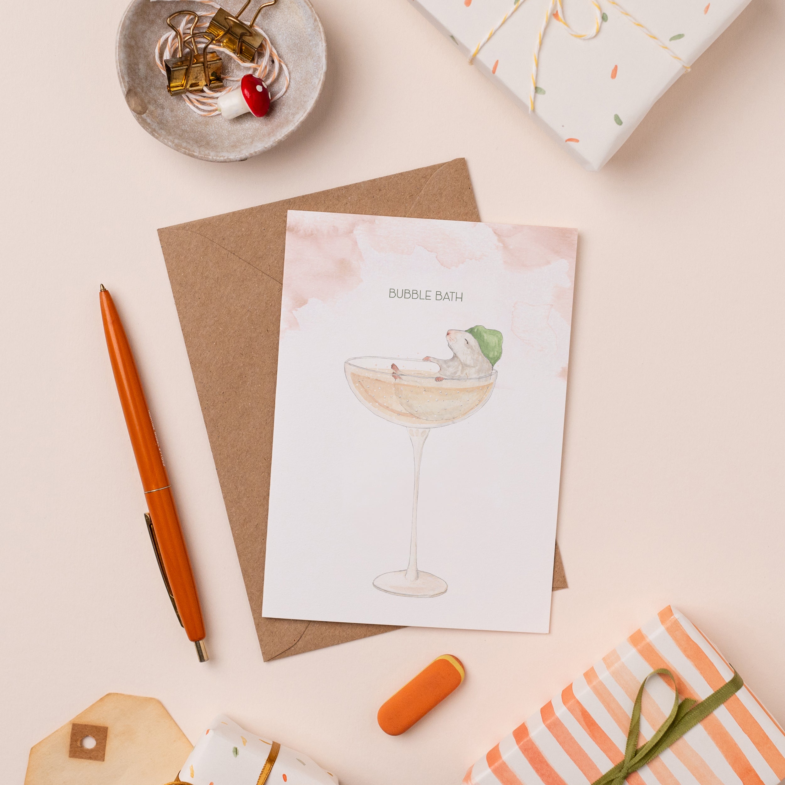 Bubble Bath Card – Mister Peebles